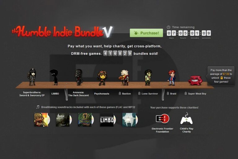 Humble Bundle – co to jest? Tanie gry dla każdego – Scroll